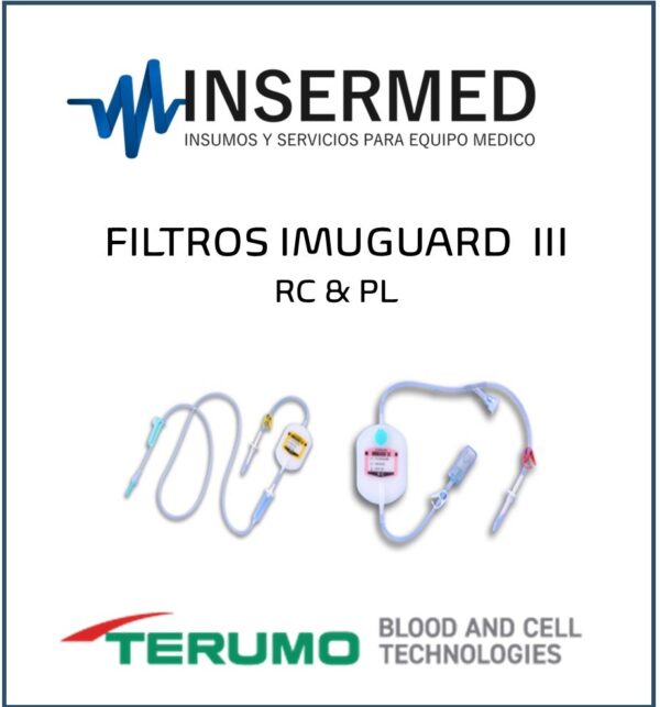 Filtro IMUGARD III RC Y PL TERUMO – INSERMED | Distribución y venta de ...
