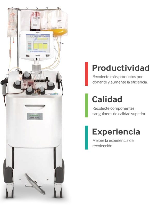 MÁQUINA DE AFÉRESIS TERUMO MOD. TRIMA ACCEL 7 – INSERMED | Distribución ...